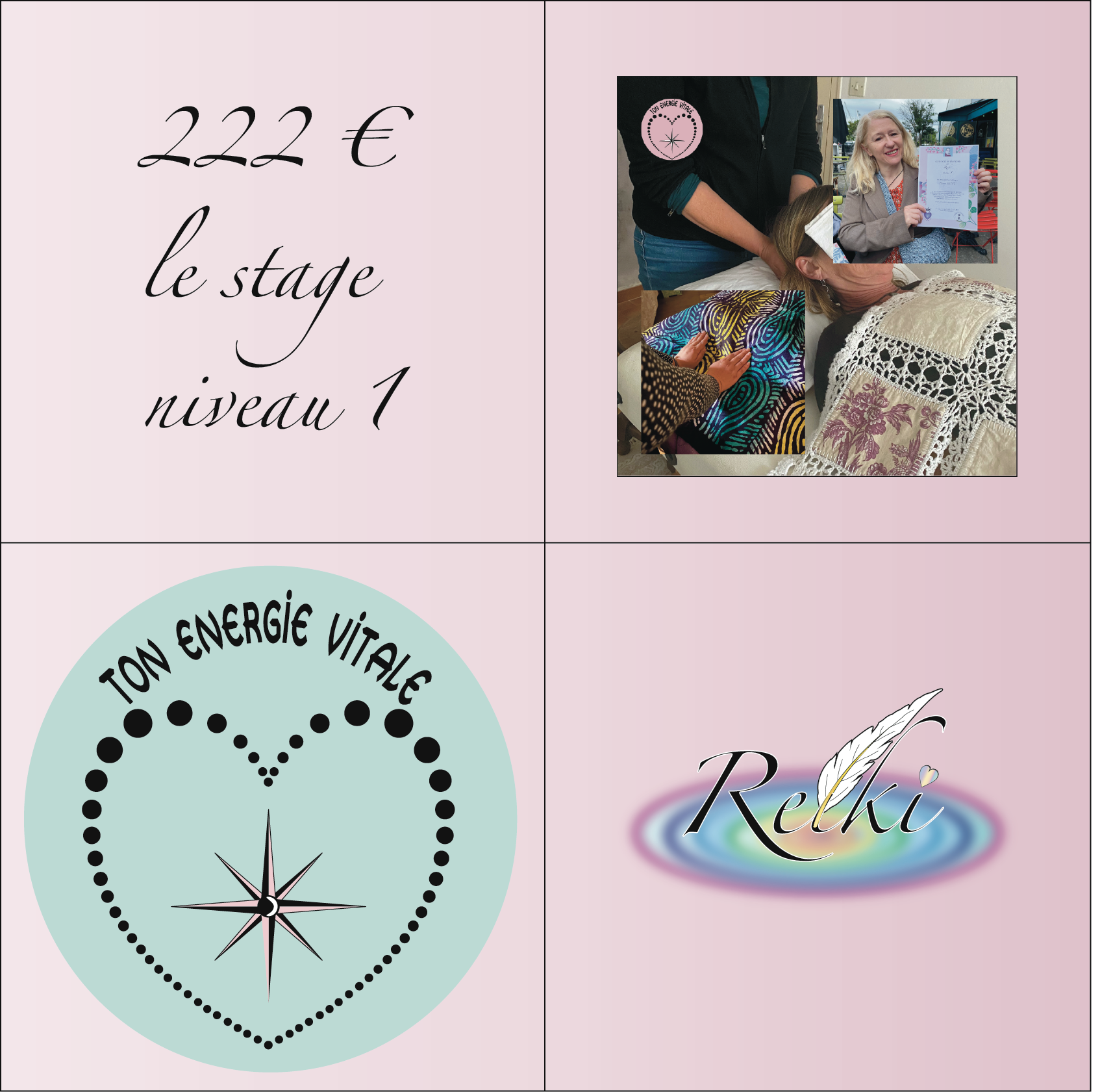 J’ORGANISE DES STAGES DE FORMATIONS – Ton énergie vitale